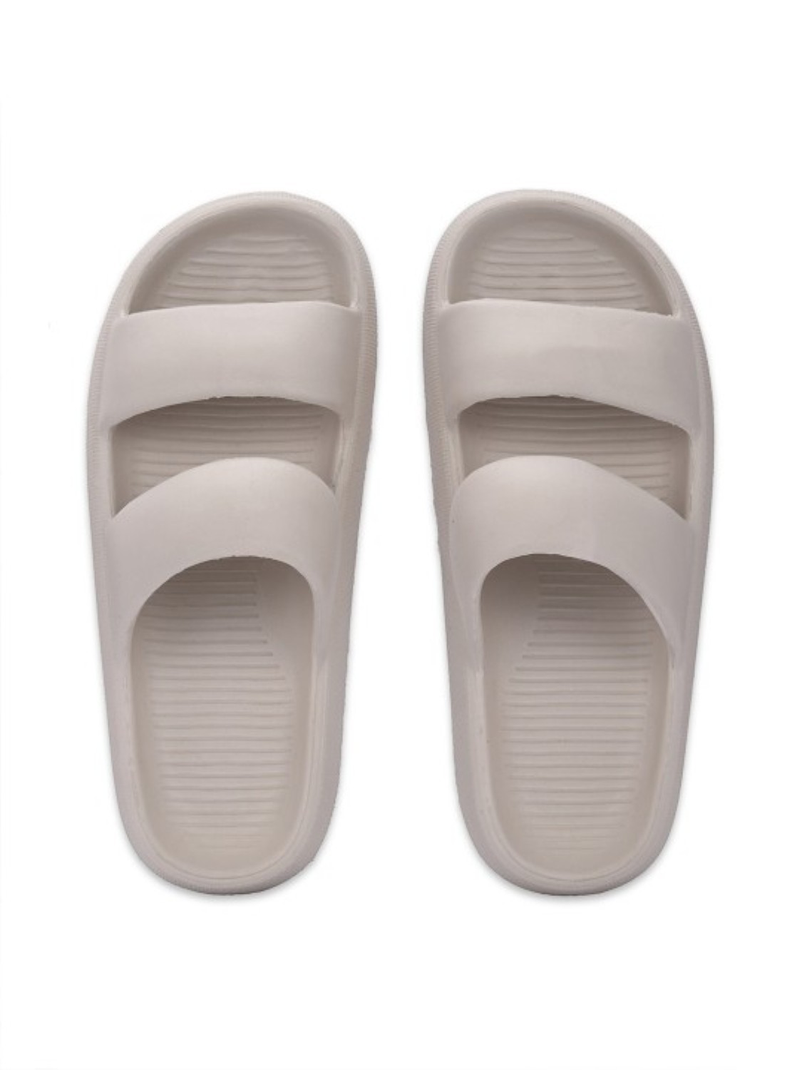 HRX By Hrithik Roshan Beige Rubber Sliders For Men | Daraz.com.np