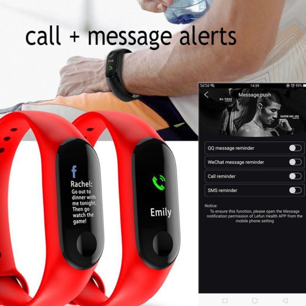 【Clearance Markdowns】Sport Smart Bracelet Watch Call Vibration Alert ...