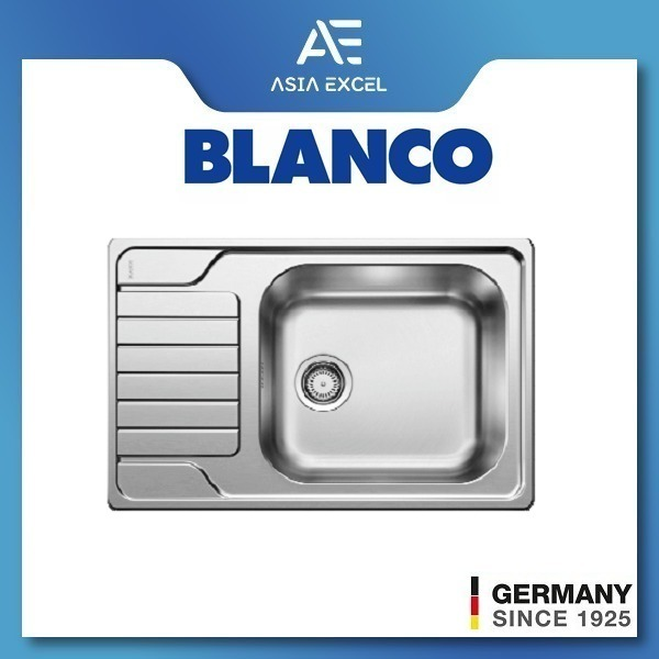BLANCO DINAS XL 6S COMPACT SINGLE BOWL STAINLESS STEEL KITCHEN SINK ...