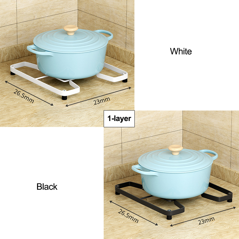 Specool® Adjustable Pot Rack Pot Organiser Under Sink Rack Kitchen ...