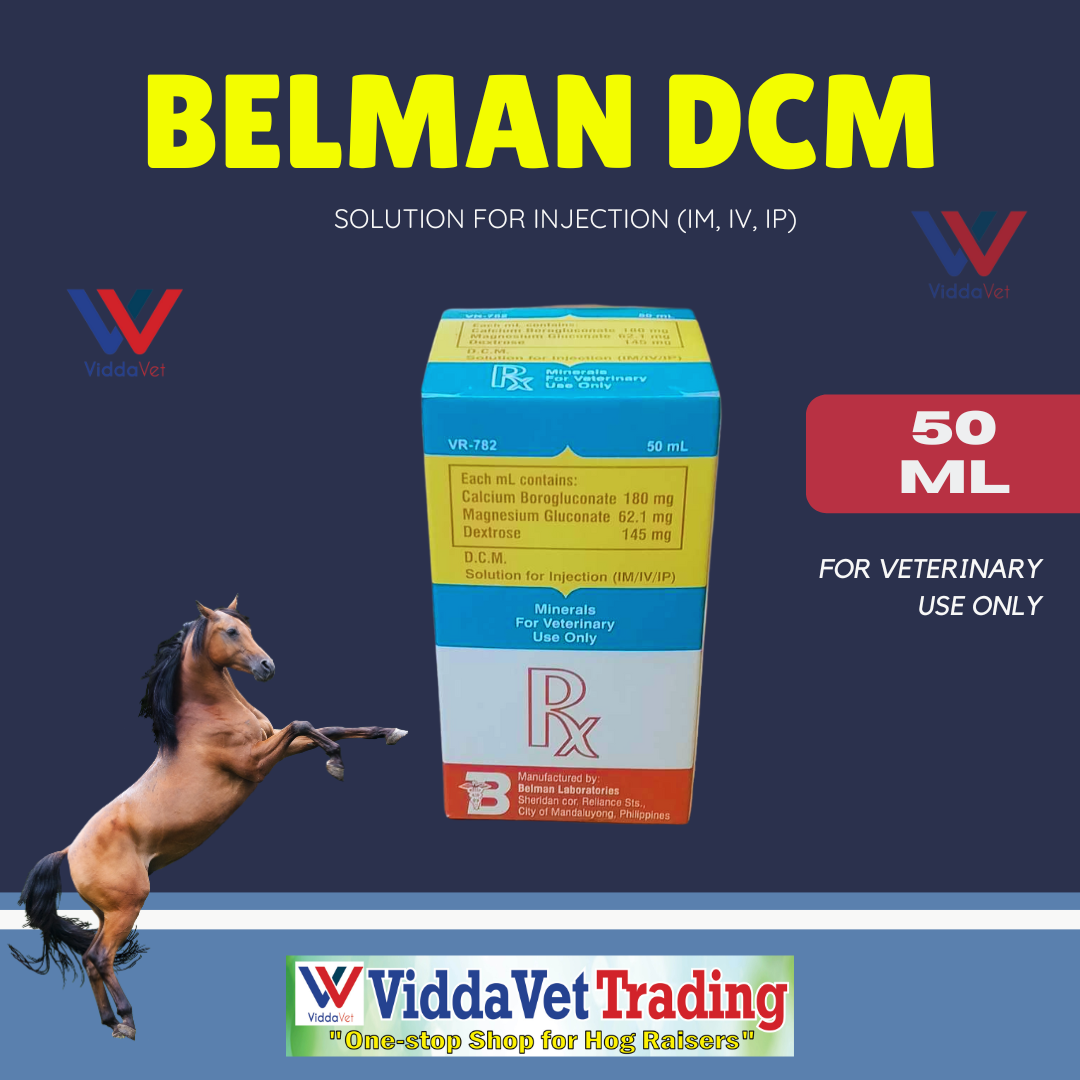 Belman DCM solution for inj 50ml Minerals Dex calcium magnesium horse ...