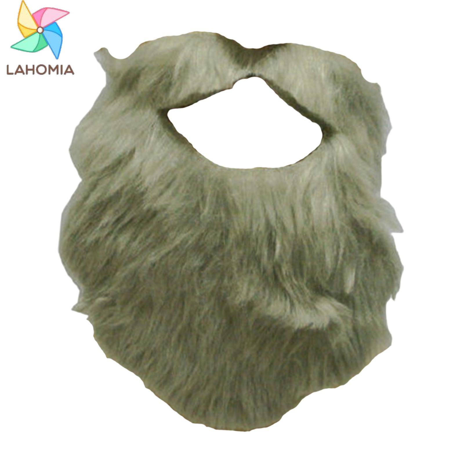 lahomia Beard Fake Mustaches Costume Novelty Props Beards False Facial ...