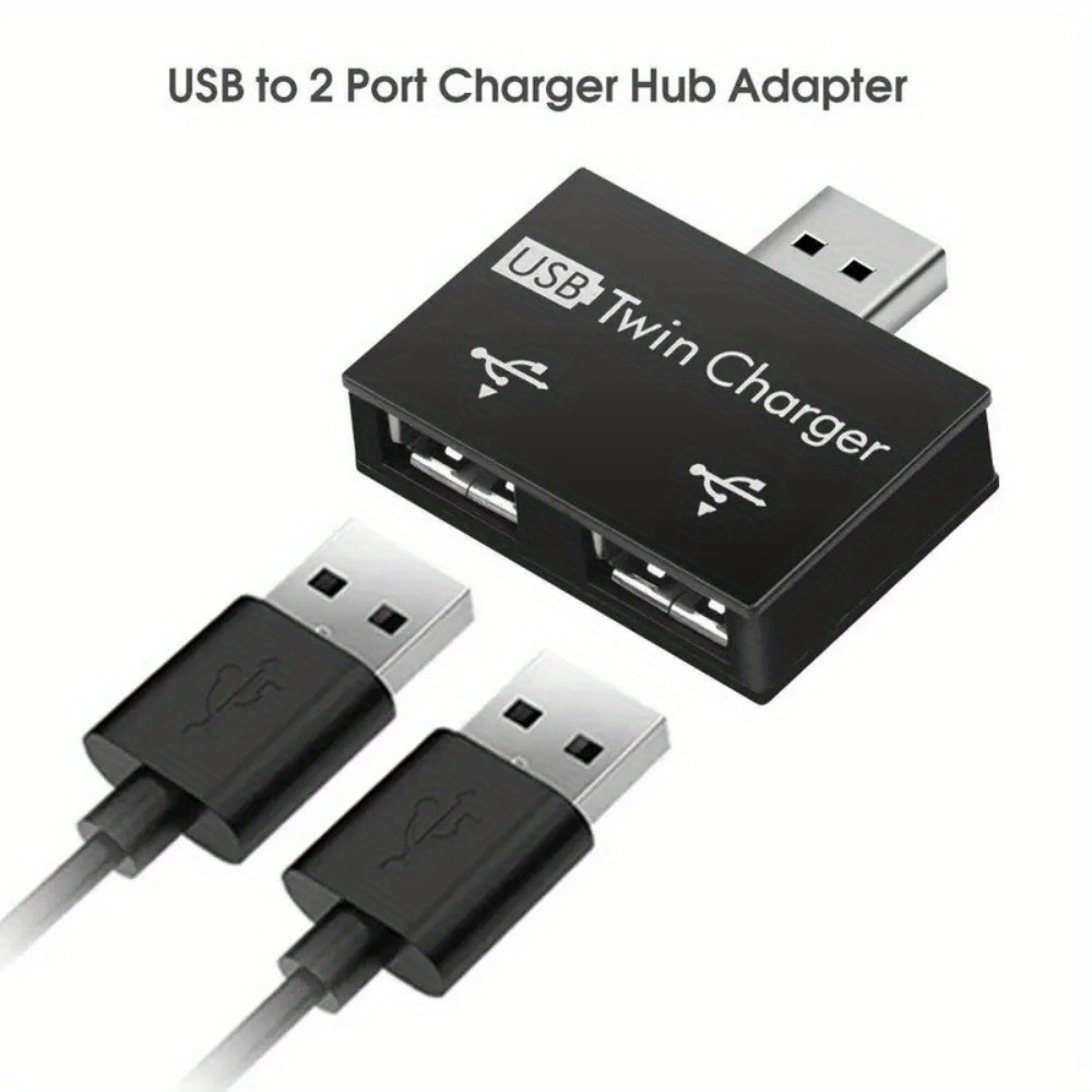 【Limited Time Only】 HUB USB Adapter Extender Mini Splitter Box 1 to 2 ...