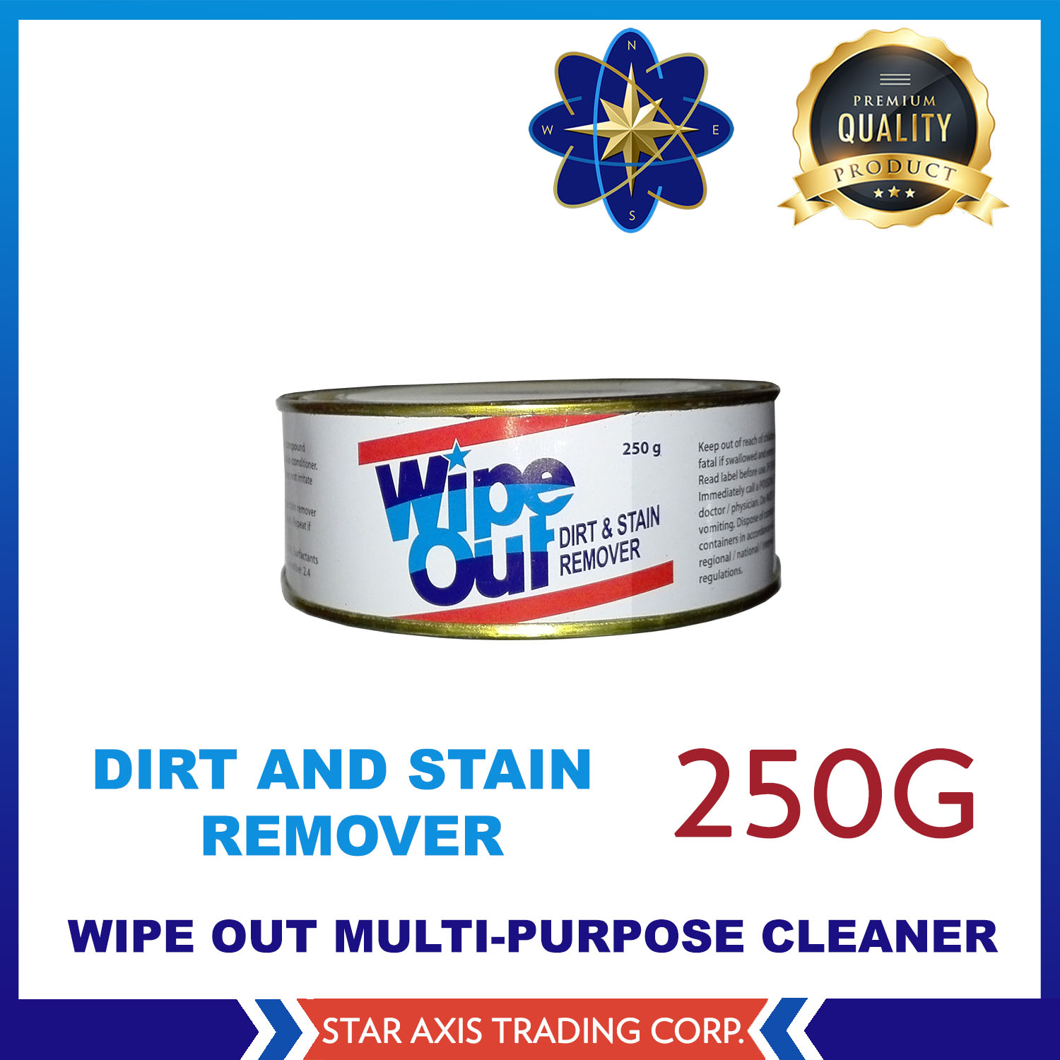 WIPE OUT MULTI-PURPOSE CLEANER -250G | Lazada PH