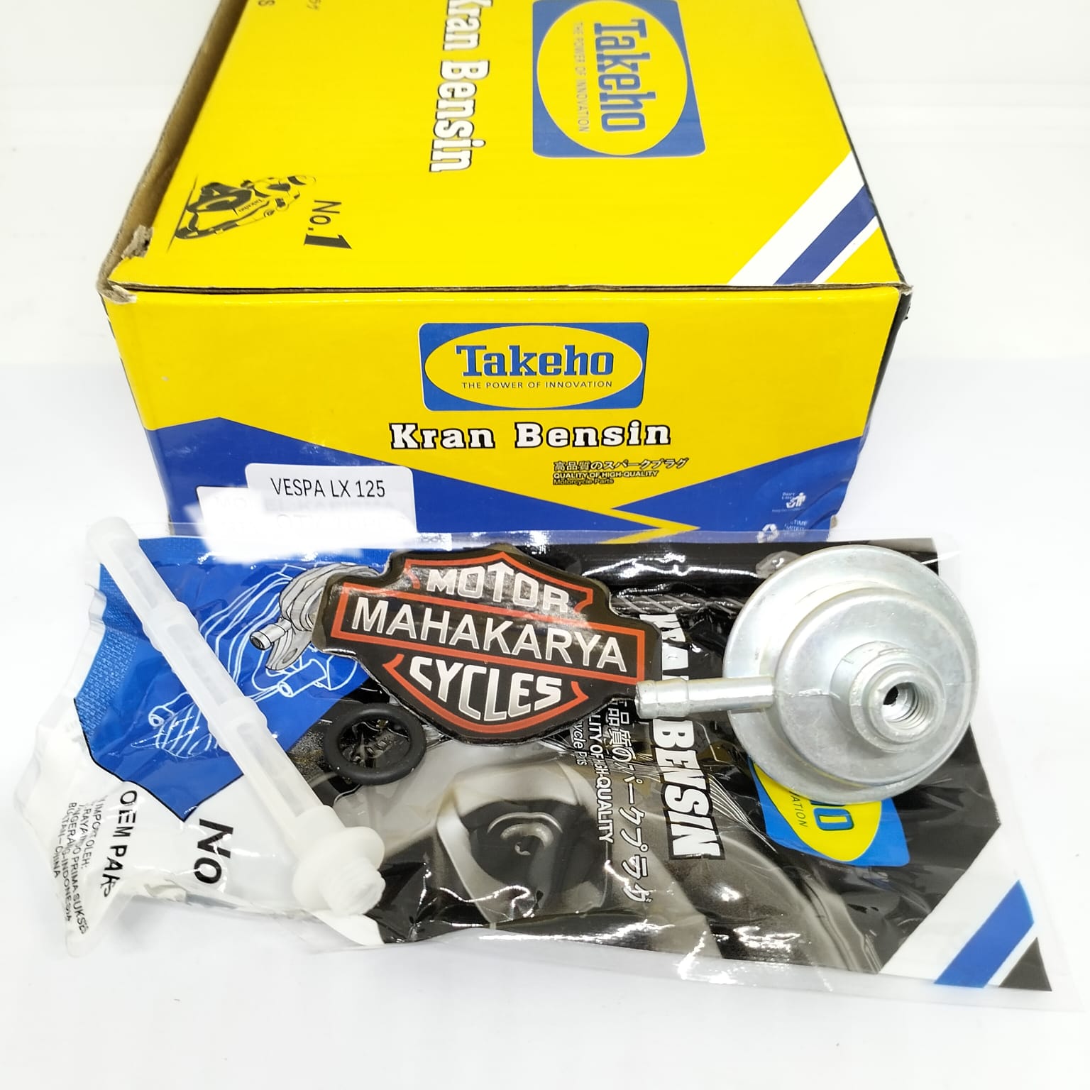KRAN KERAN BENSIN VESPA VESPA LX125 VX125 MERK TAKEHO | Lazada Indonesia