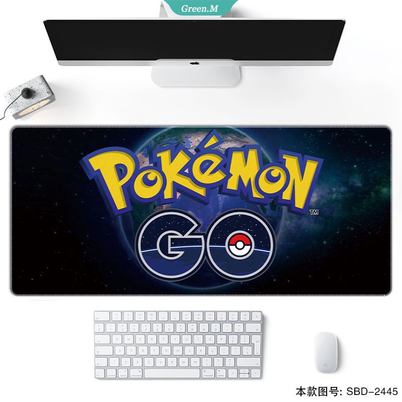 Pokemon Pikachu Anti-Slip Durable Rubber Large Gaming Mouse Pad ...