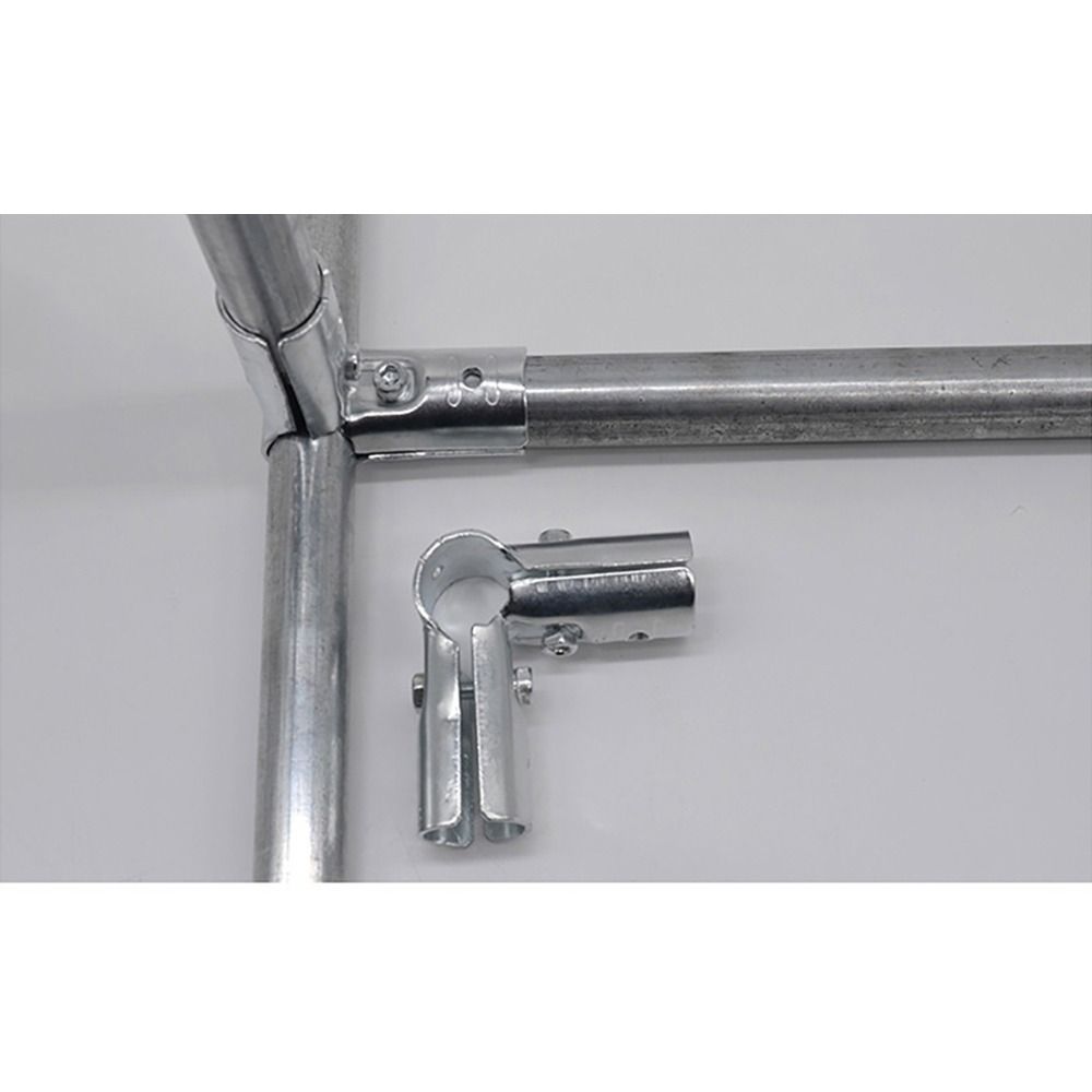 1Pcs Durable Carbon Steel Galvanized Pipe Joint Round 20/25/32mm Tube ...