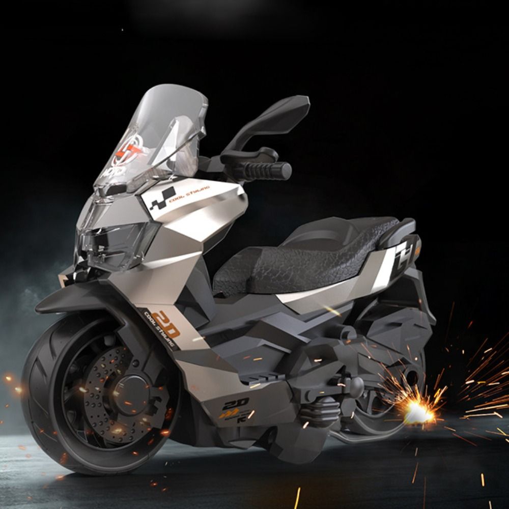 Creative Miniature Alloy Motorcycle Model Inertia Diecast Simulation ...