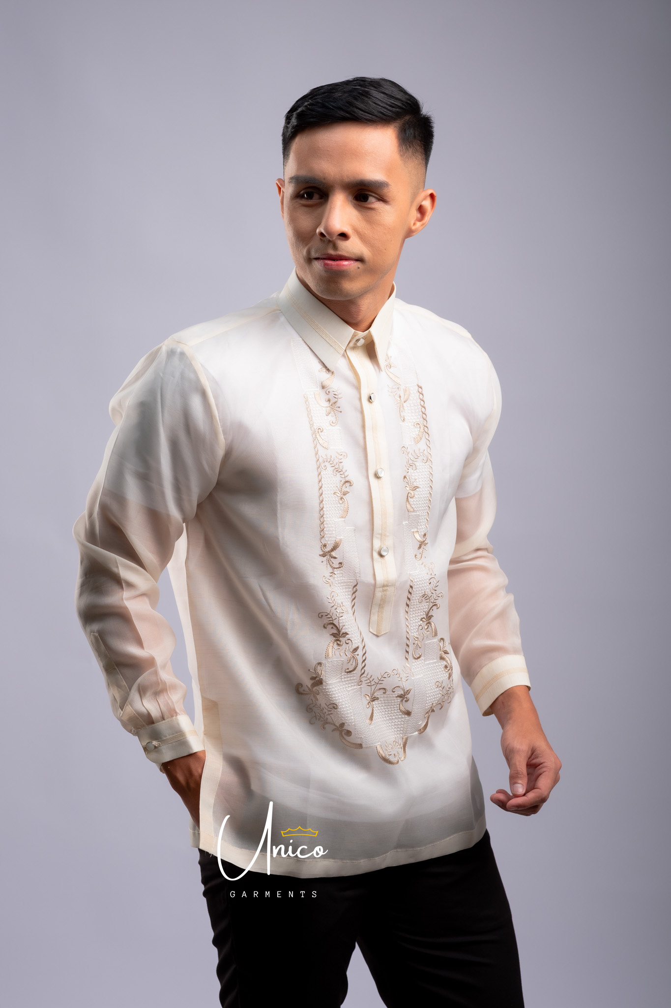Barong Tagalog for Men Piña Jusi Executive Collection | Lazada PH