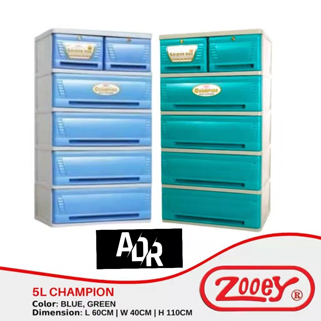 Zooey Champion/EXCELLENT/FANTASTIC Drawers 5LAYER AND 6LAYER | Lazada PH