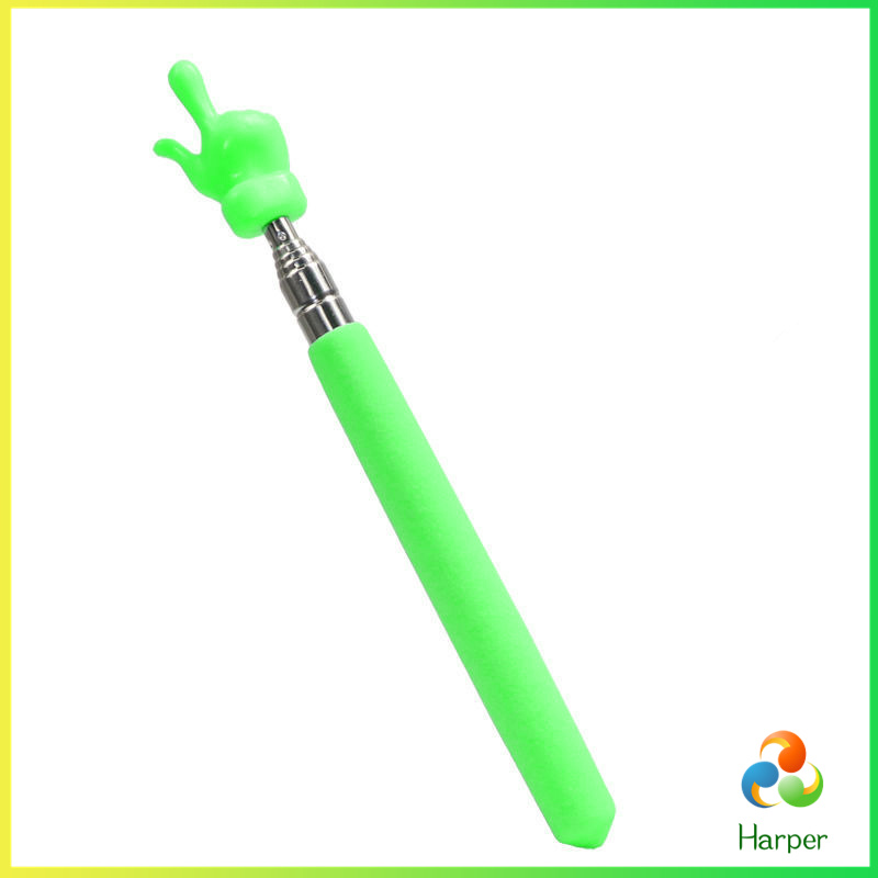 Harper ไม้ชี้นิ้วมือ แบบยืดหดได้ ไม้ชี้อ่านหนังสือ กระดานดํา Teaching ...