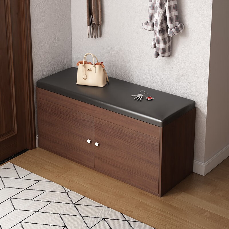 Humanistic Family Shoe Cabinet Home Doorway Stool Integrated Shoe ...