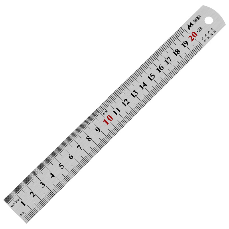【Cost-effective】Precision Metric Rule Metric Ruler 500mm Centimeter ...