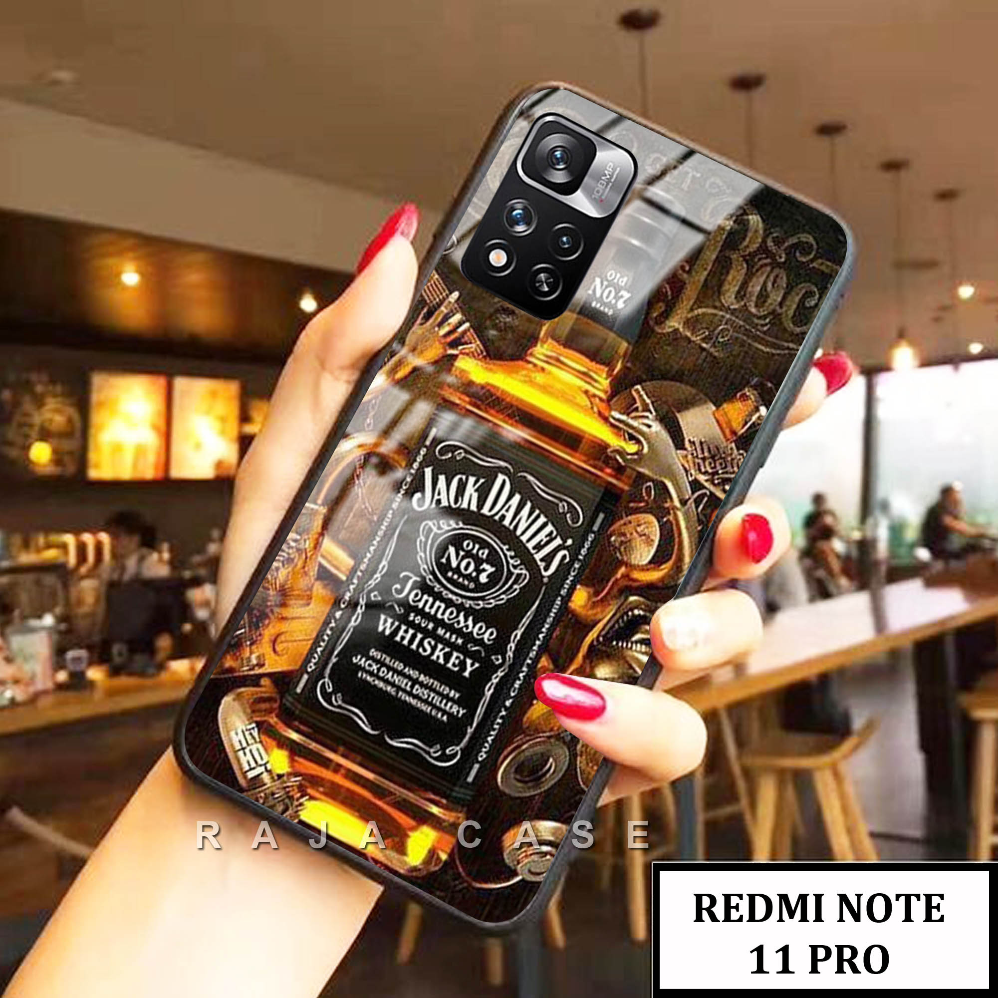 Softcase Glass Kaca Xiaomi Redmi NOTE 11 PRO 4G/5G - J03- Casing Hp ...