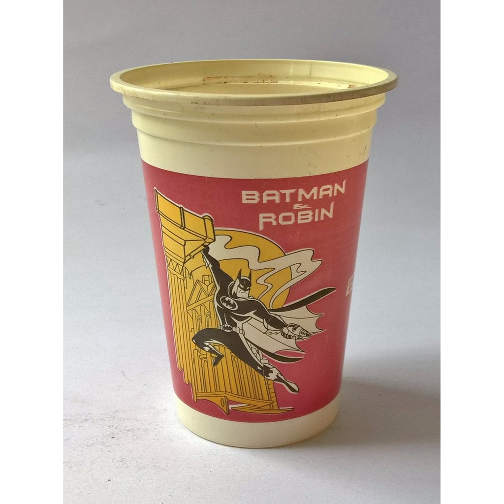 สภาพดี,มีหลายภาพ,แก้วน้ำพลาสติกขนาดเล็ก ของสะสมจากkfc เรื่อง ‘Batman ...