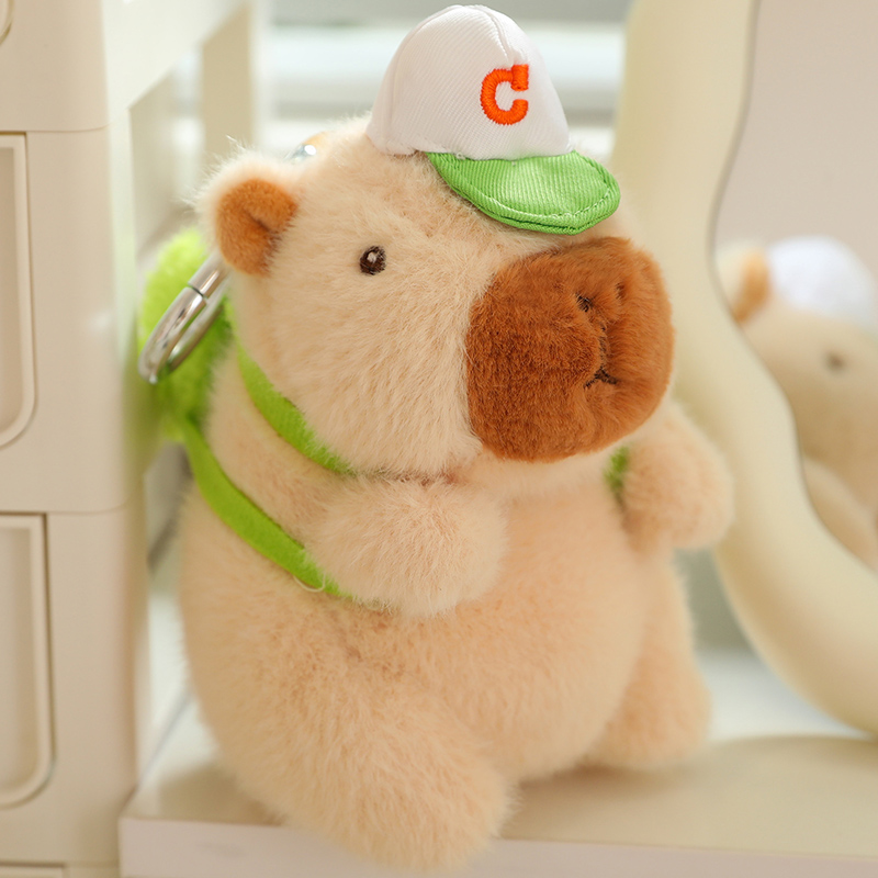 【GUTTY Lifestyle Store】Kawaii Pink Capybara Stuffed Animal Tennis Ball ...