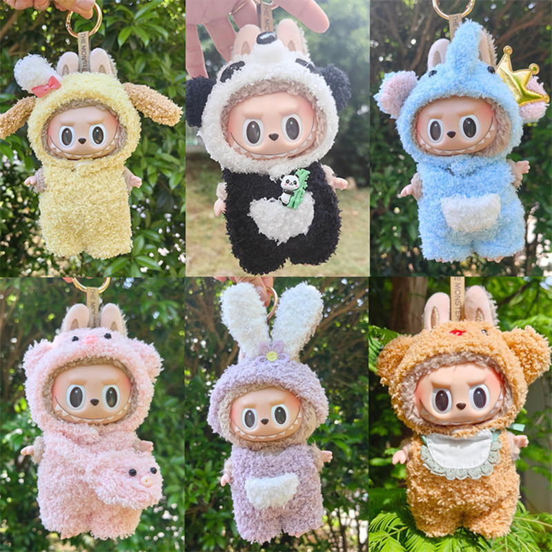 Liaoyue Labubu dolls Dress cotton textures Matched with cute colorful ...