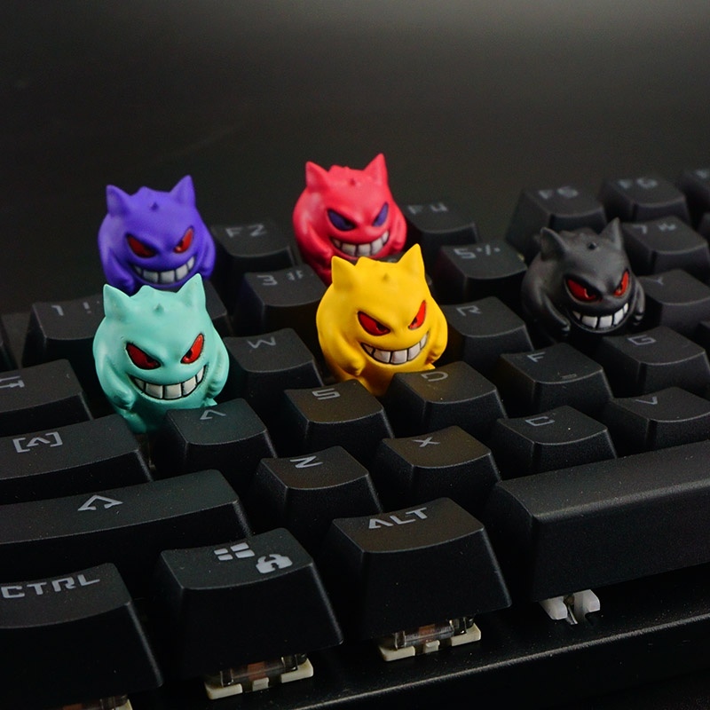 custom keycaps keycaps Custom Gaming Keycaps Gengar Pokemon Keycaps ...
