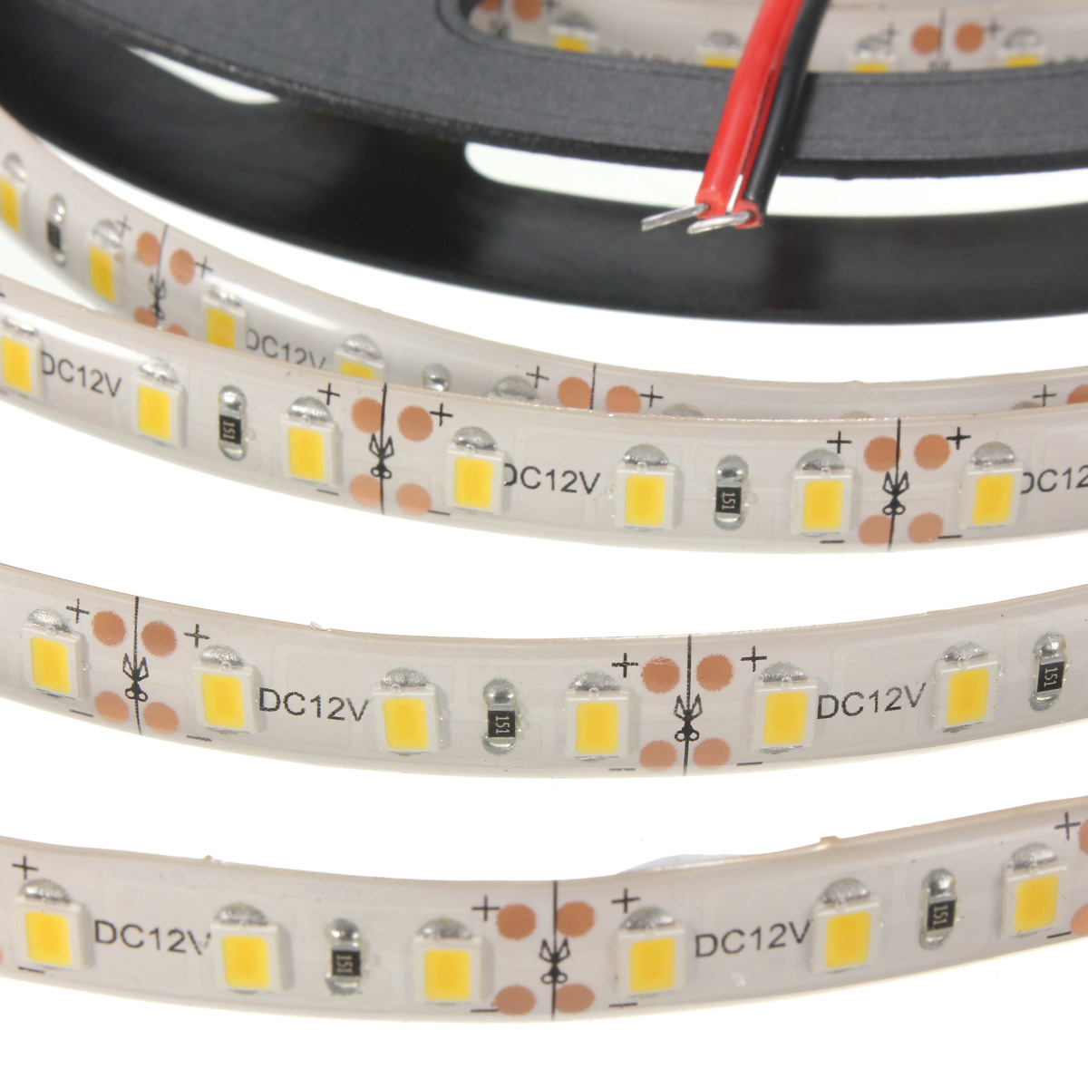 5M 2835 600 SMD Durable LED Waterproof Strip Light Cool Warm White ...
