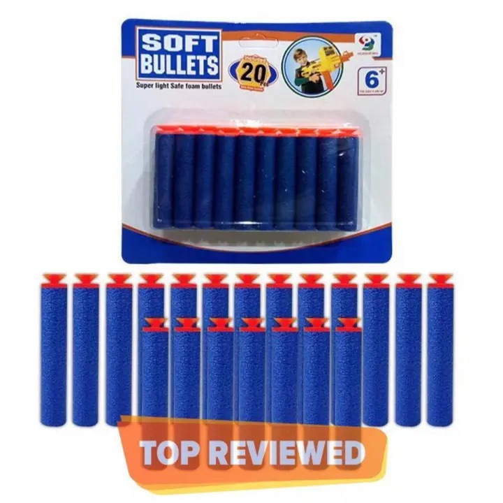 Nerf Pack Of Blue Sticky Darts For Kids Fun and Play -W10900 | Daraz.pk