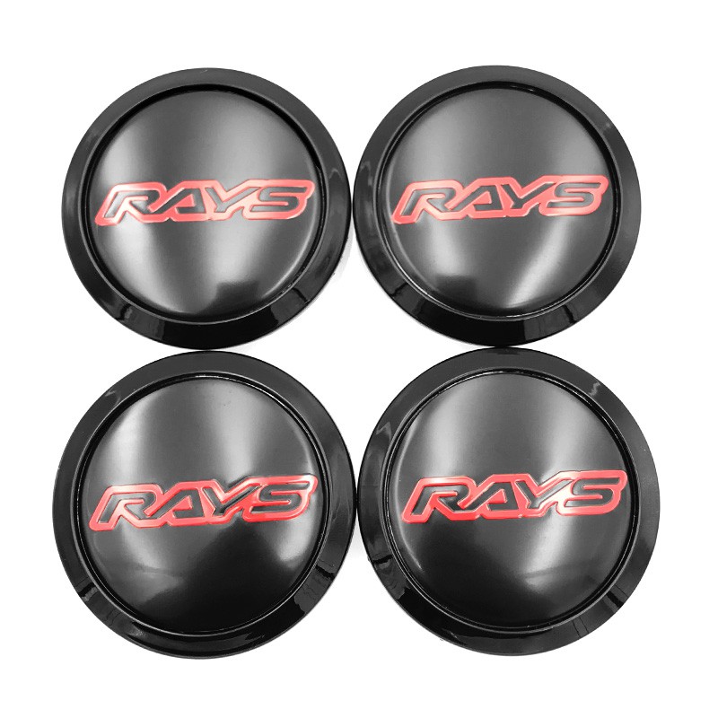 CX (4PCS) 64mm Car Sport Rim Centre Wheel Cap Rays Volk Racing TE37 ...