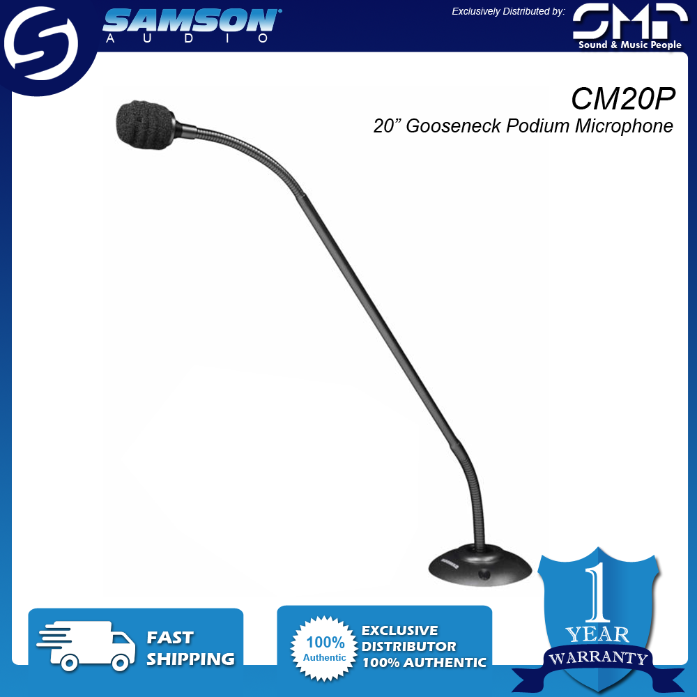SAMSON CM20P - Gooseneck Podium Microphone | Lazada PH