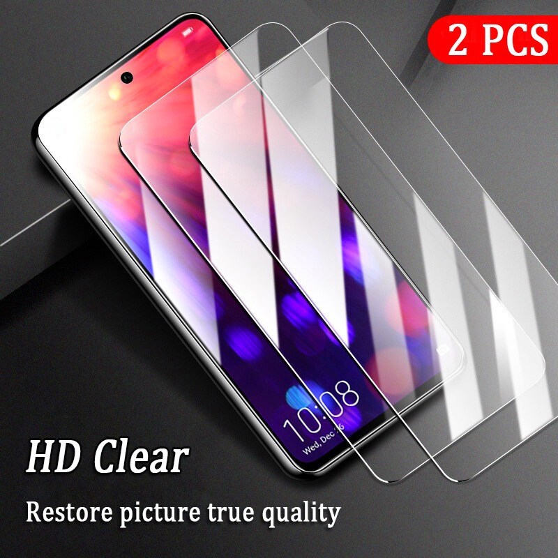 2 Pcs for Honor 400 400 Pro Screen Protector Tempered Glass Transparent Clear Screen Glass Film ...