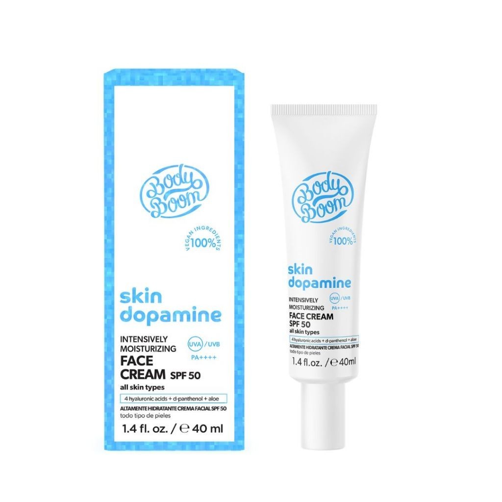 BodyBoom SKIN DOPAMINE Strongly moisturizing cream with SPF 50, 40ml ...