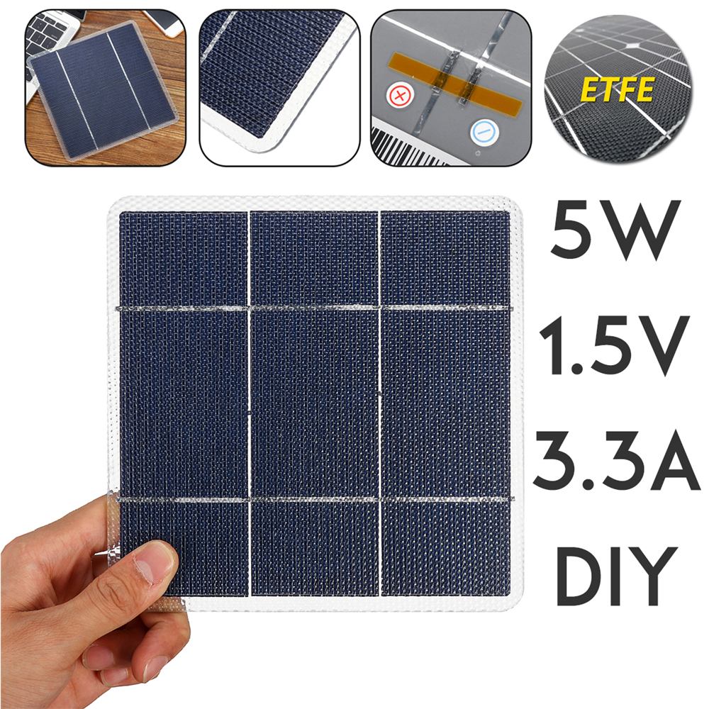 5W 1V HOT SELL New 5A Module Solar Panel Mono Solar Cells ...