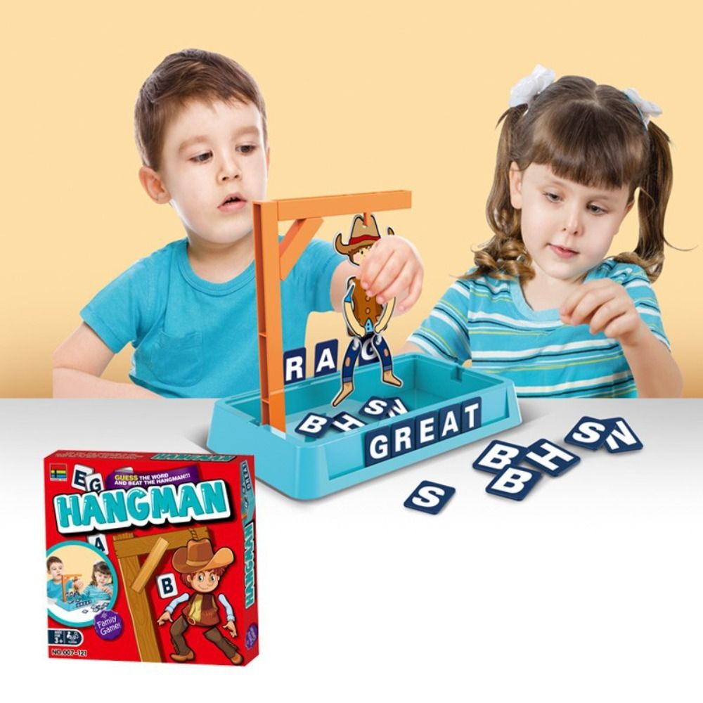 Hanged Game Table Multiplayer Magnetic Hangman Board Games Interactive ...