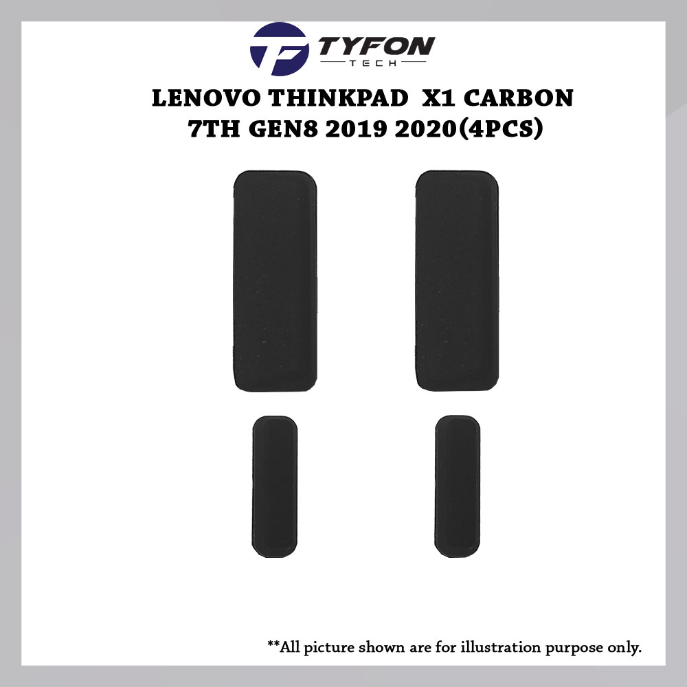Lenovo Thinkpad X1 Carbon 7th Gen8 2019 2020 Laptop Replacement Rubber ...