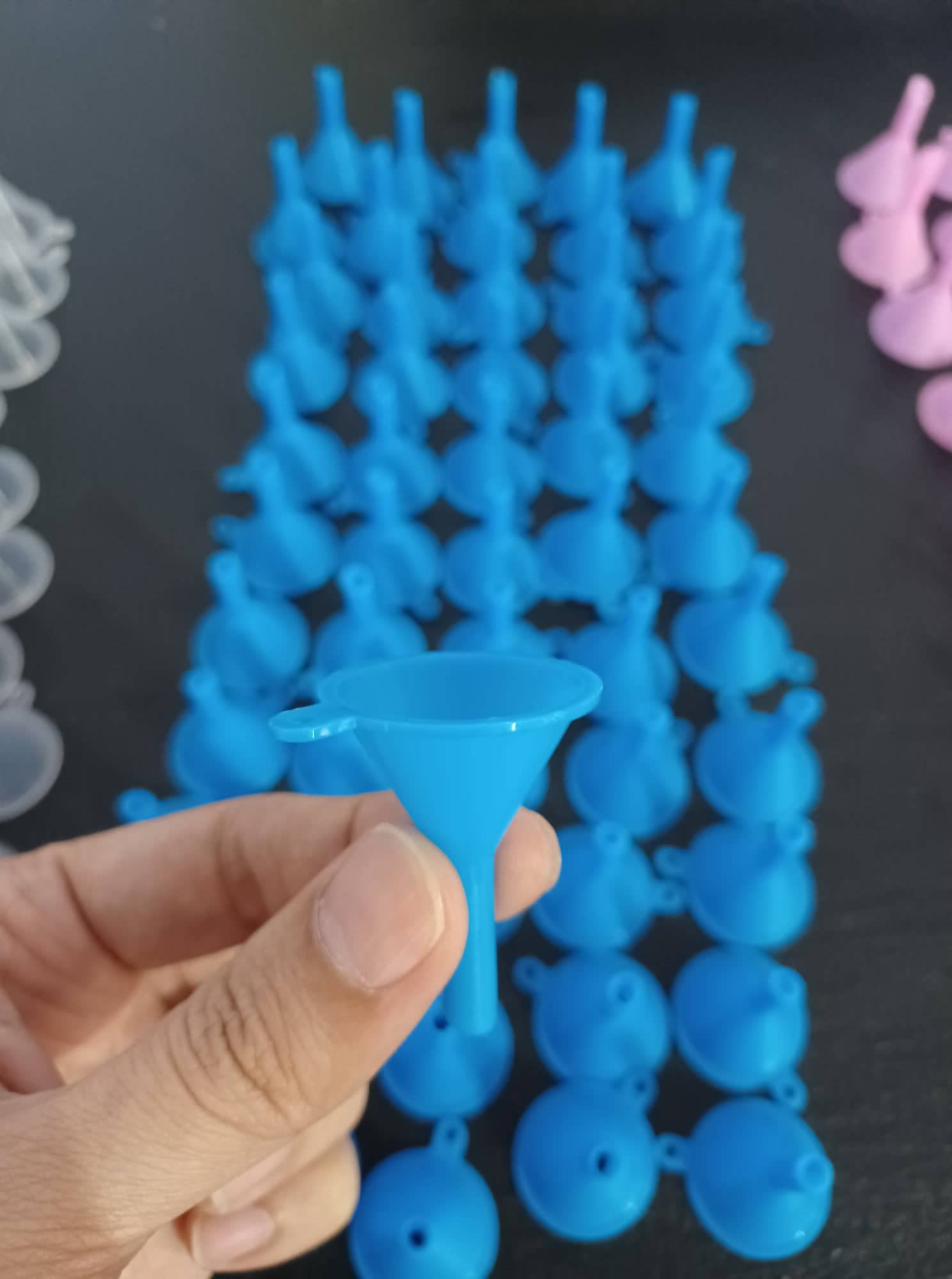 (BLUE) Plastic Mini Funnel for Laboratory | Lazada PH