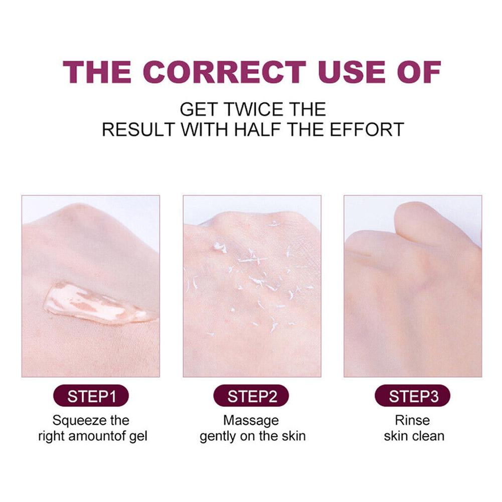 LIFUSHA Mango Exfoliating Gel Cream Face Exfoliators Brighten Repair ...