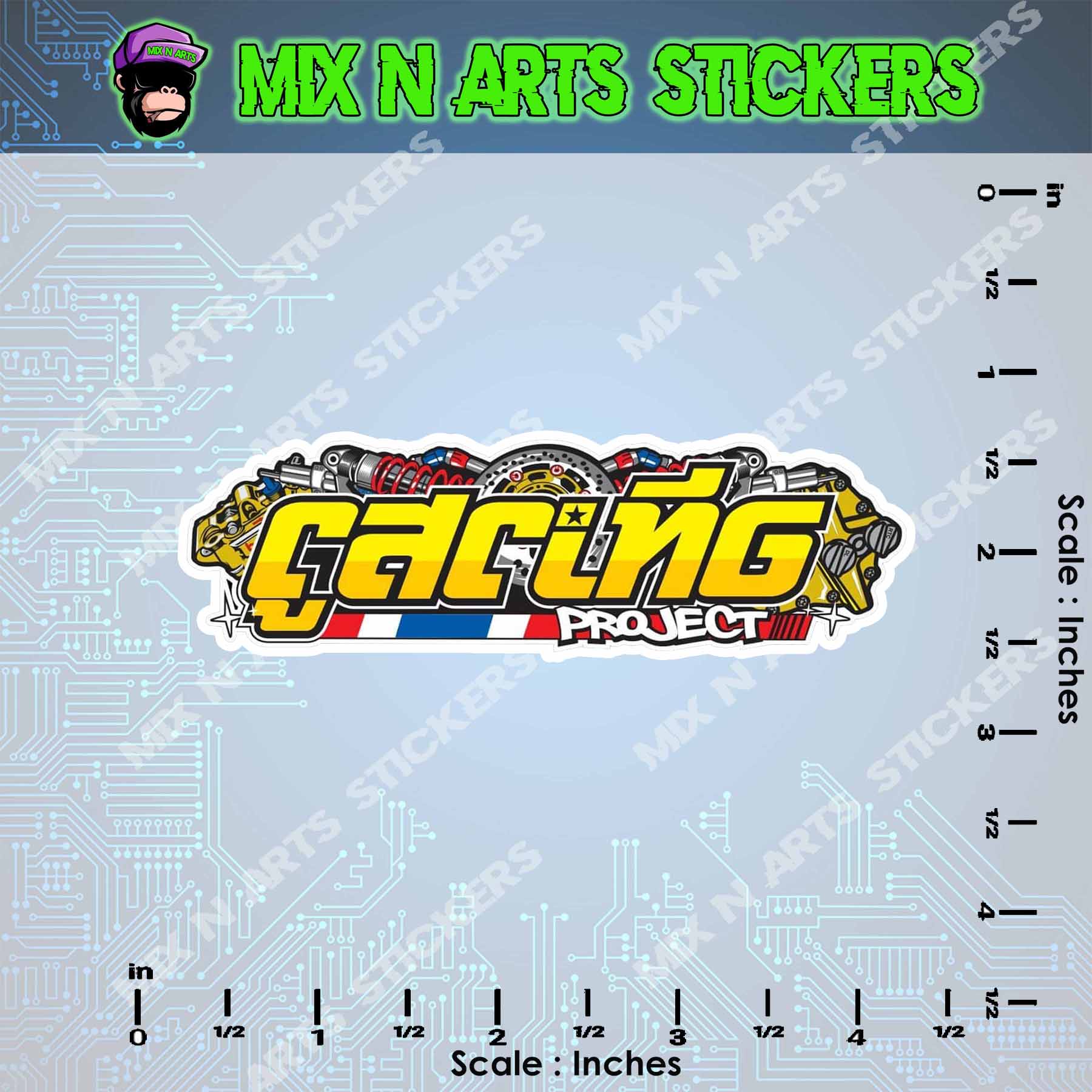 Thai MC Logo 2 Laminated Vinyl Sticker SOLD PER PIECE | Lazada PH