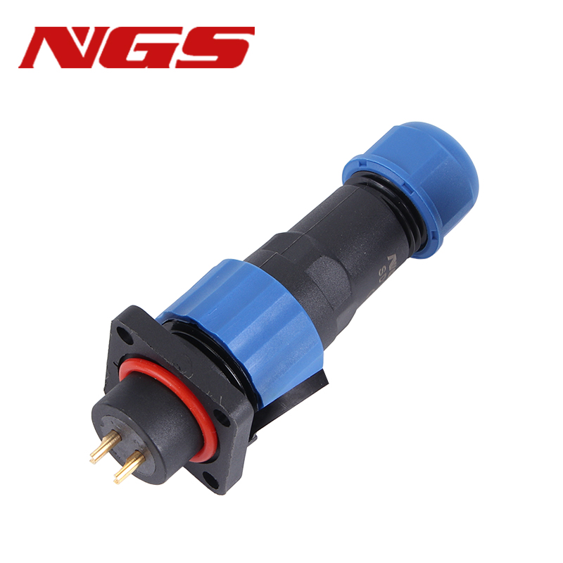 【Quality certification】SP16 IP68 Waterproof Connector 2 3 4 5 6 Pin SP ...