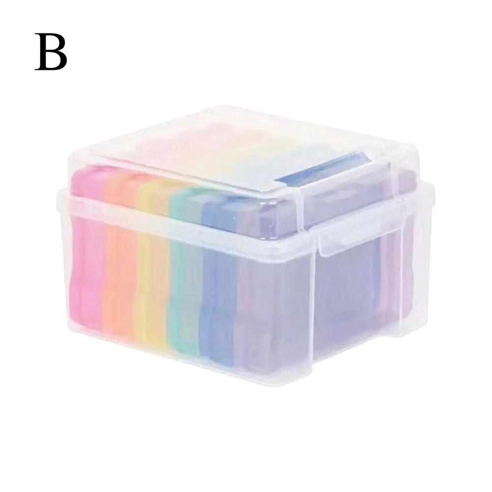 Photo Storage Box Photo Keeper Cases Plastic Photo Storage Organizer ...