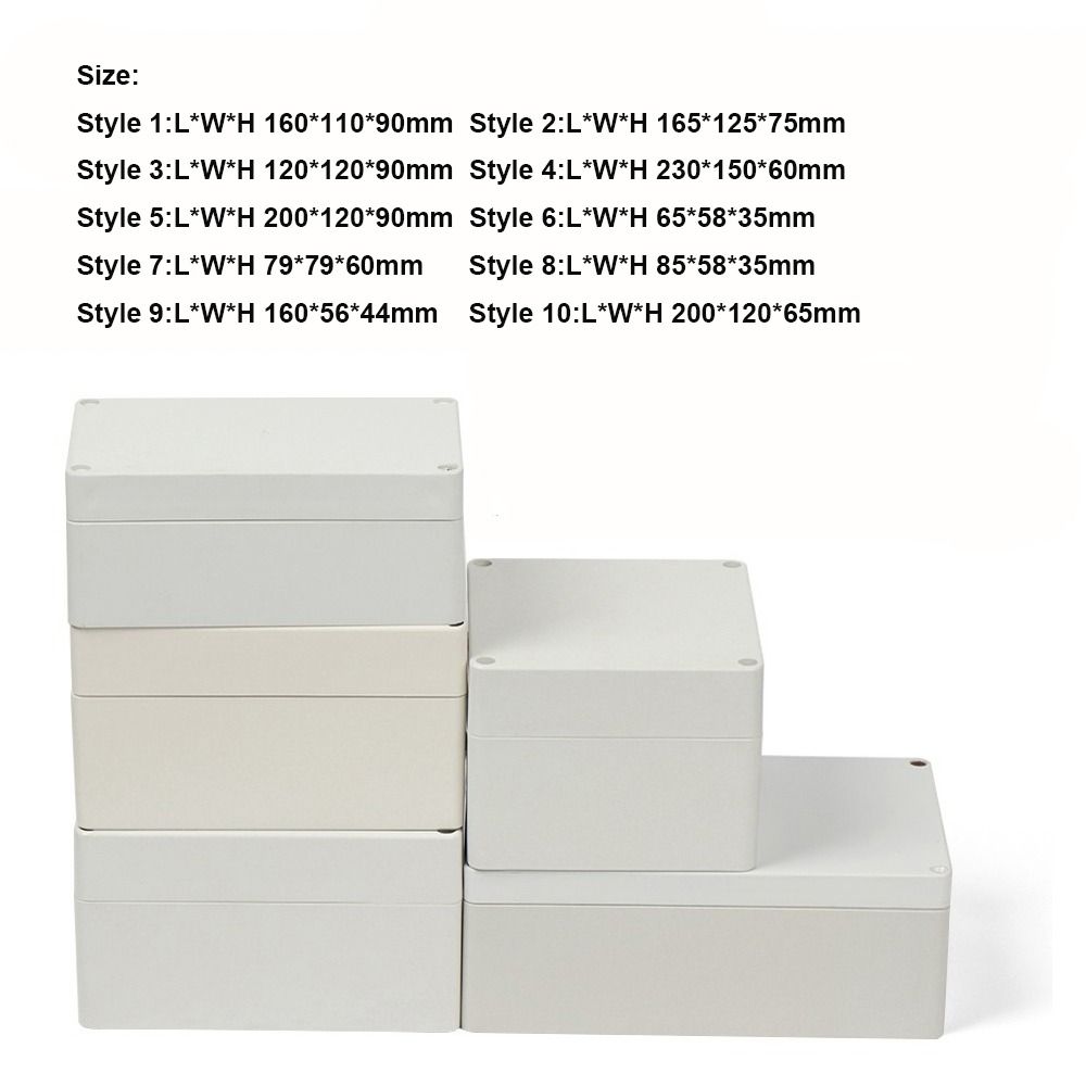 High Quality Waterproof Enclosure Box ABS Multistyles Electronic ...