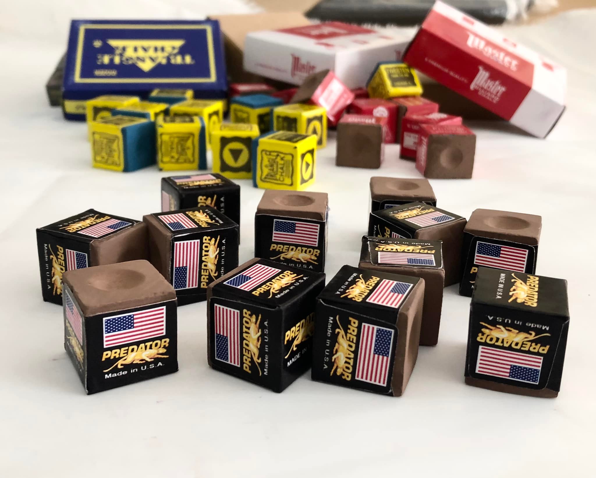 PREDATOR BROWN BILLIARD CUE CHALK (ORIGINAL) / TISA NG TAKO SA BILYARAN ...