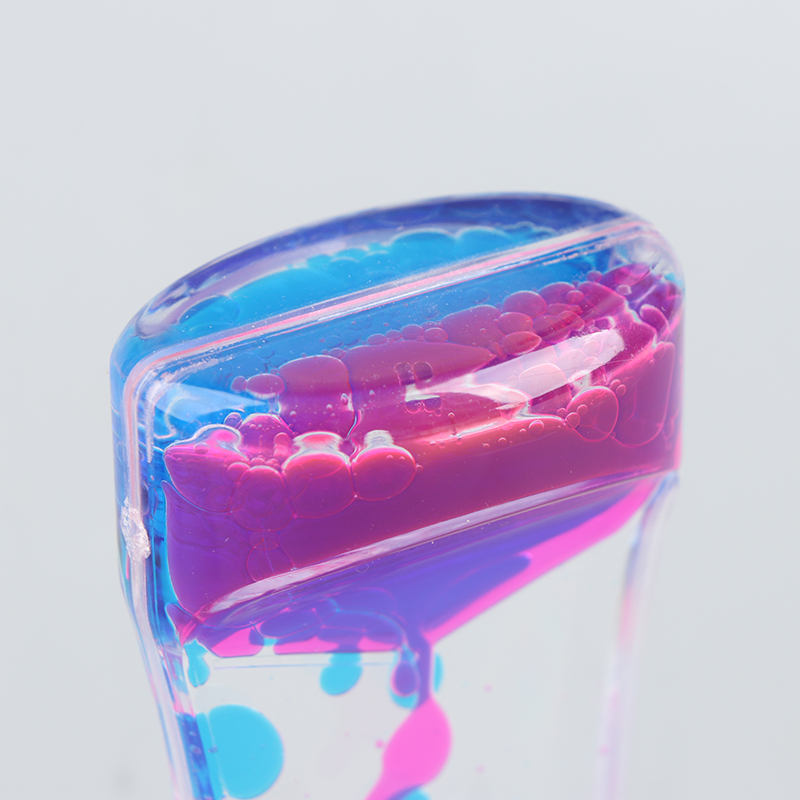 Double Color Sand Hourglasses Liquid Anxiety Relief Liquid Motion ...