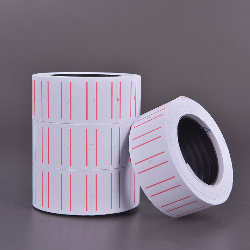 1 Roll(500 Labels) White Self Adhesive Price Label Tag Sticker Office ...