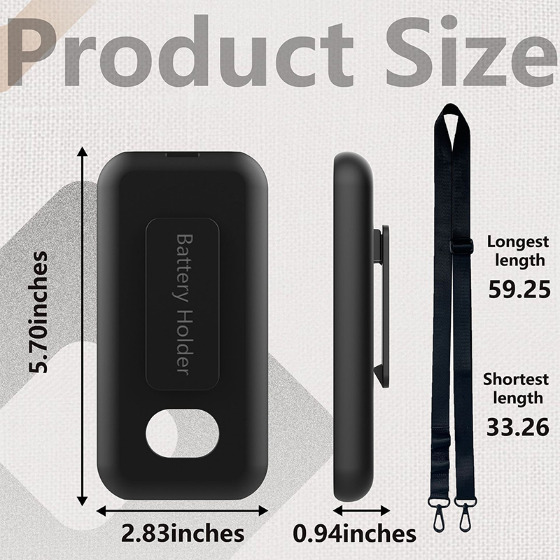 Battery Holder For Apple Vision Pro VR Accessory Battery Carrying Case ...