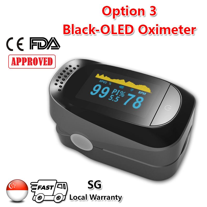 【SG Ready Stock】100% Accurate Fingertip Pulse & Blood Oxygen Oximeter ...