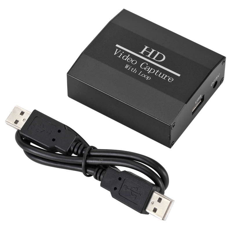 HD Definition Capture Card Computer Live Video Recording USB to HDMI ...
