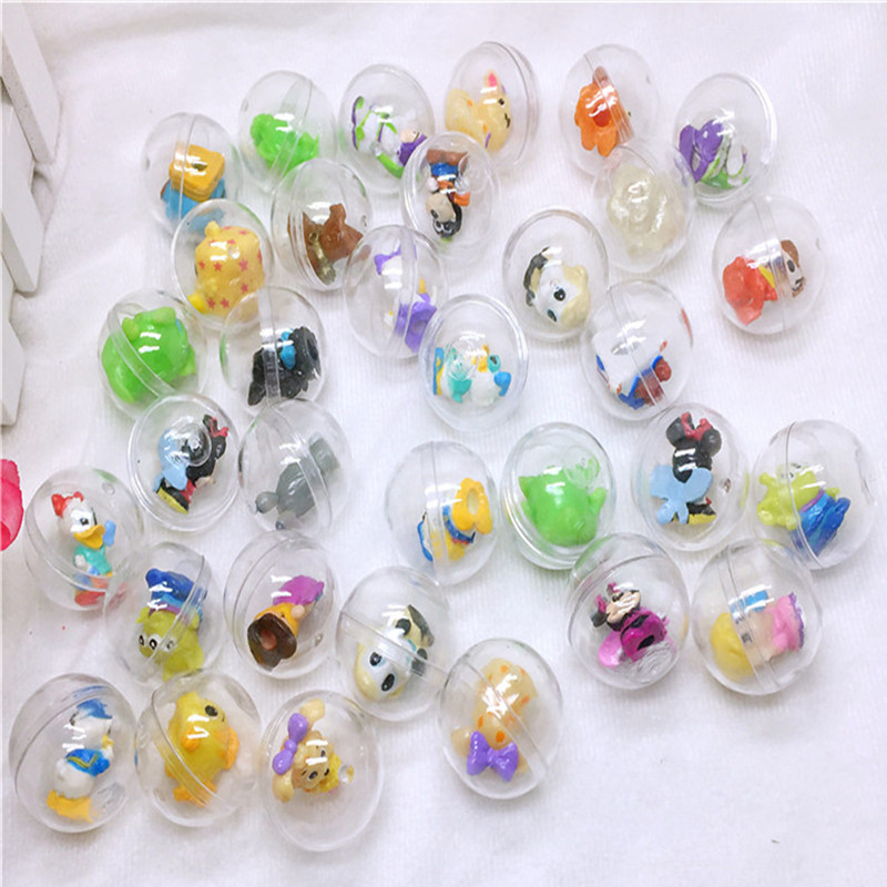 【Petalfall】28mm Diameter Transparent Plastic Ball Capsules Toy With ...