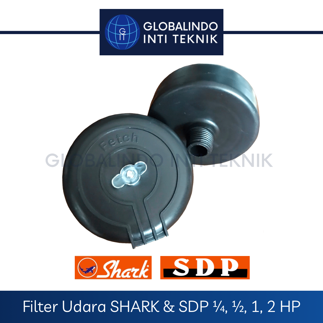 Filter Set Kompresor Angin Listrik SHARK SDP 0.25 0.5 1 2 HP (1/4 1/2 1 ...