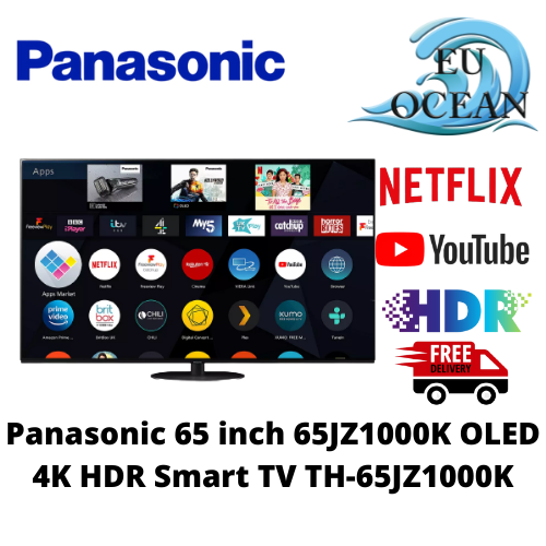 Panasonic 65 inch 65JZ1000K OLED 4K HDR Smart TV TH-65JZ1000K | Lazada