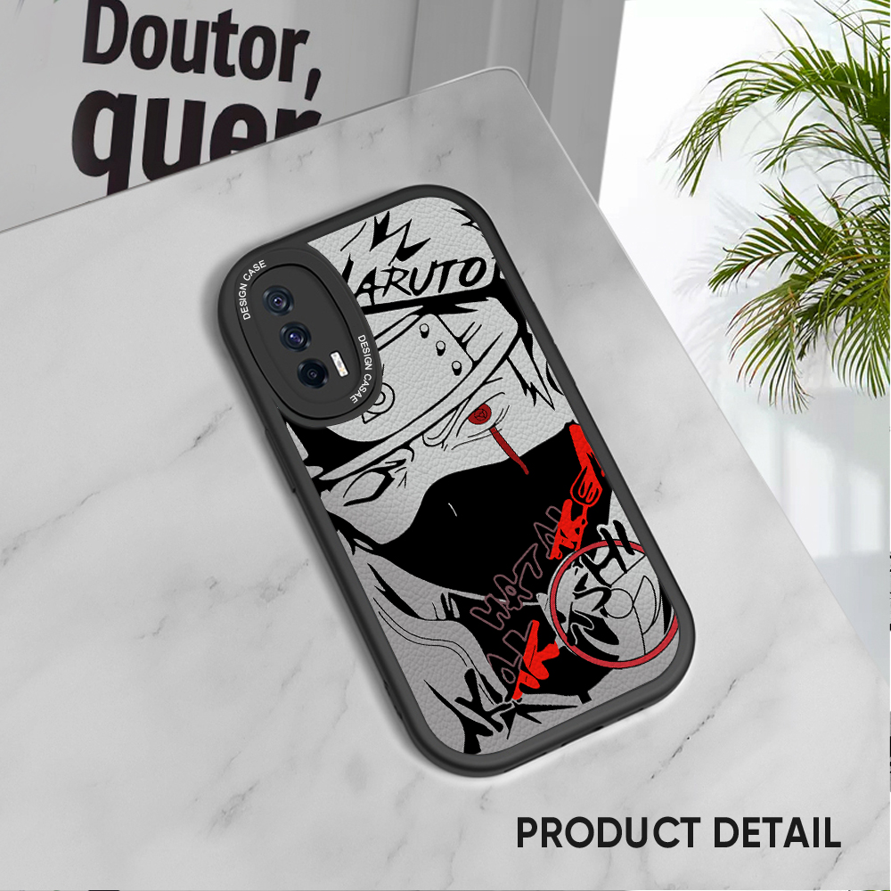 YYDS for Samsung A04E Back Cover Anime Naruto PU Leather Case Soft Thin ...