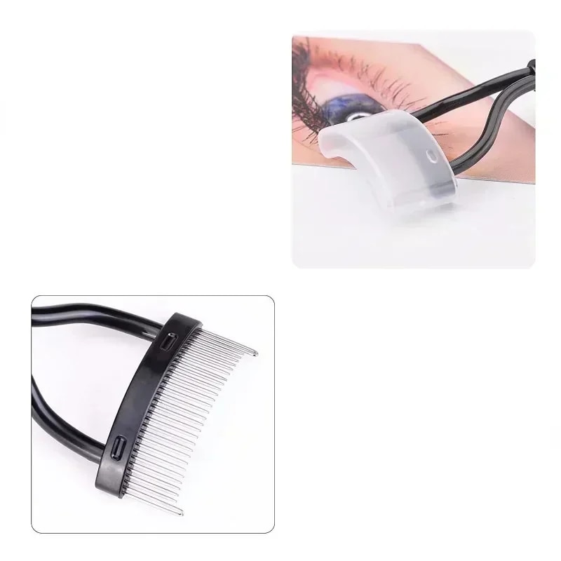 BeliefMelief Profesional 1pc Eyelash Separator Metal Teeth Foldable Eye ...