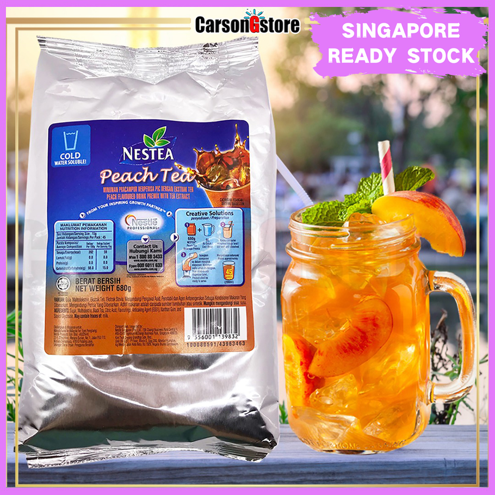 NESTÉA® Peach Tea PREMIX Powder 680g [SINGAPORE READY STOCK] | Lazada ...
