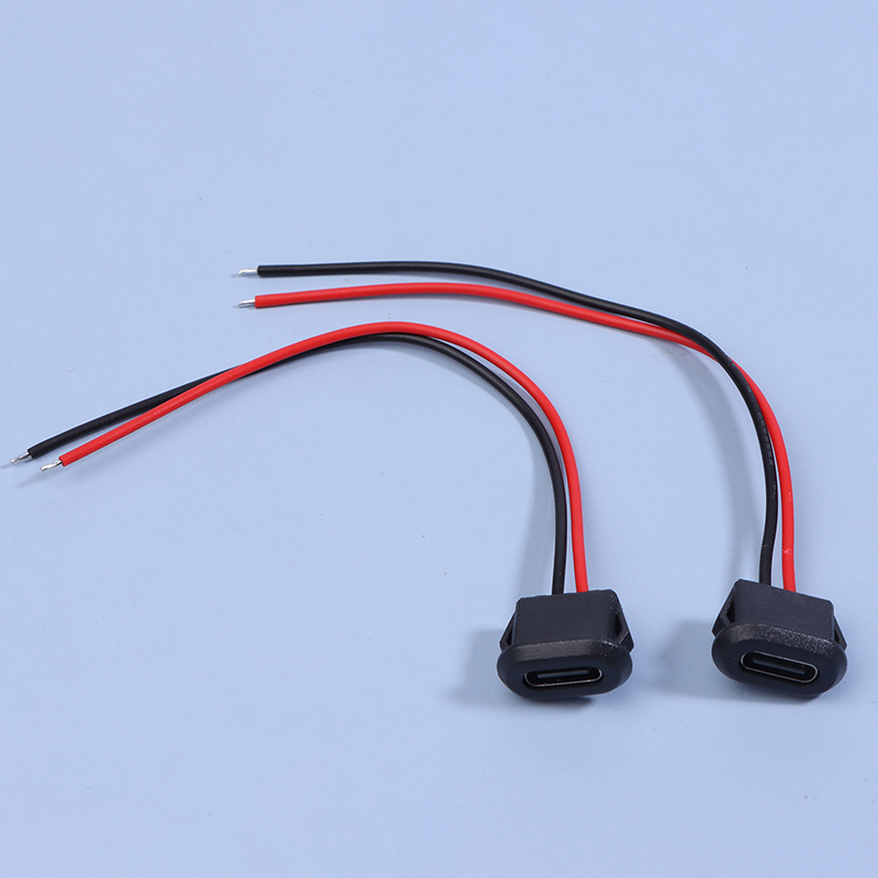 2Pcs Type-C 2P High Current Fast Charging Socket Port On USB Female ...